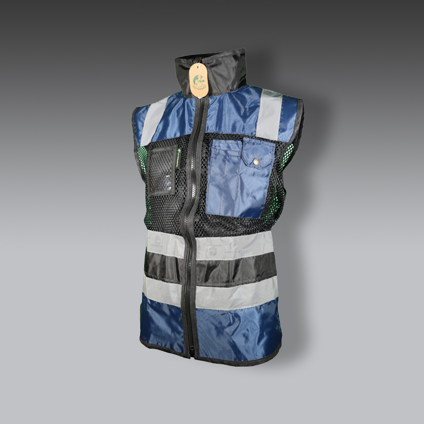 Chalecos para la Seguridad Industrial Ejecutivo De Malla Ecofriendly Alta Visibilidad Modelo Eco ...