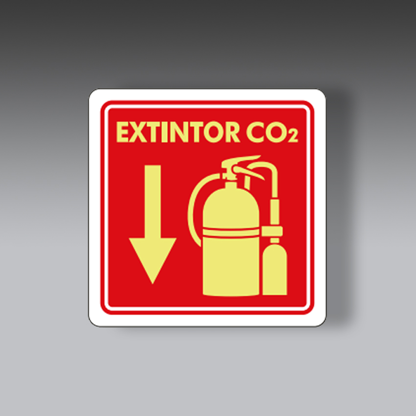 Señalamientos Viales para la Seguridad Industrial Extintor Co2 Modelo ...
