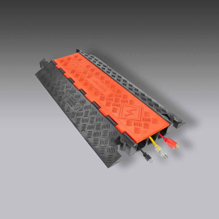 Señalamientos Viales para la Seguridad Industrial Protector Para Cables De 3 Canales Industrial ...